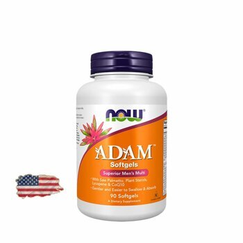 Витамины для мужчин Now Foods ADAM - 90 капсул | купить в Астане