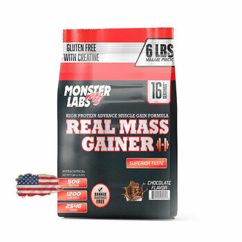 Гейнер высококалорийный Monster Labs Real Mass Gainer - 2720 грамм, 16 ...